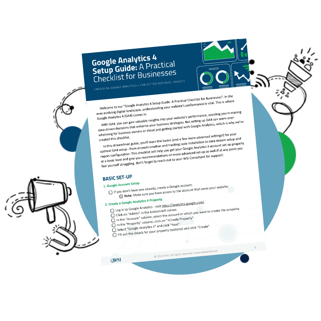 Get a Free GA4 Setup Guide | WSI Digital Marketing